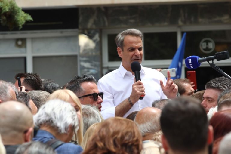 Περιοδεία Μητσοτάκη στου Ζωγράφου – «Στόχος μας η πρωτιά και με διαφορά ...